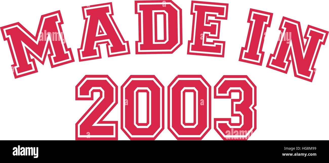 2003 the child Stock Vector Images - Alamy