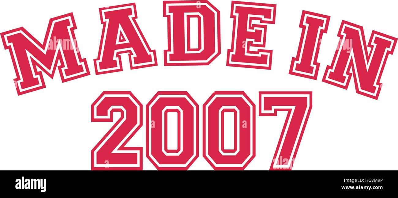 2007 in new Stock Vector Images - Alamy