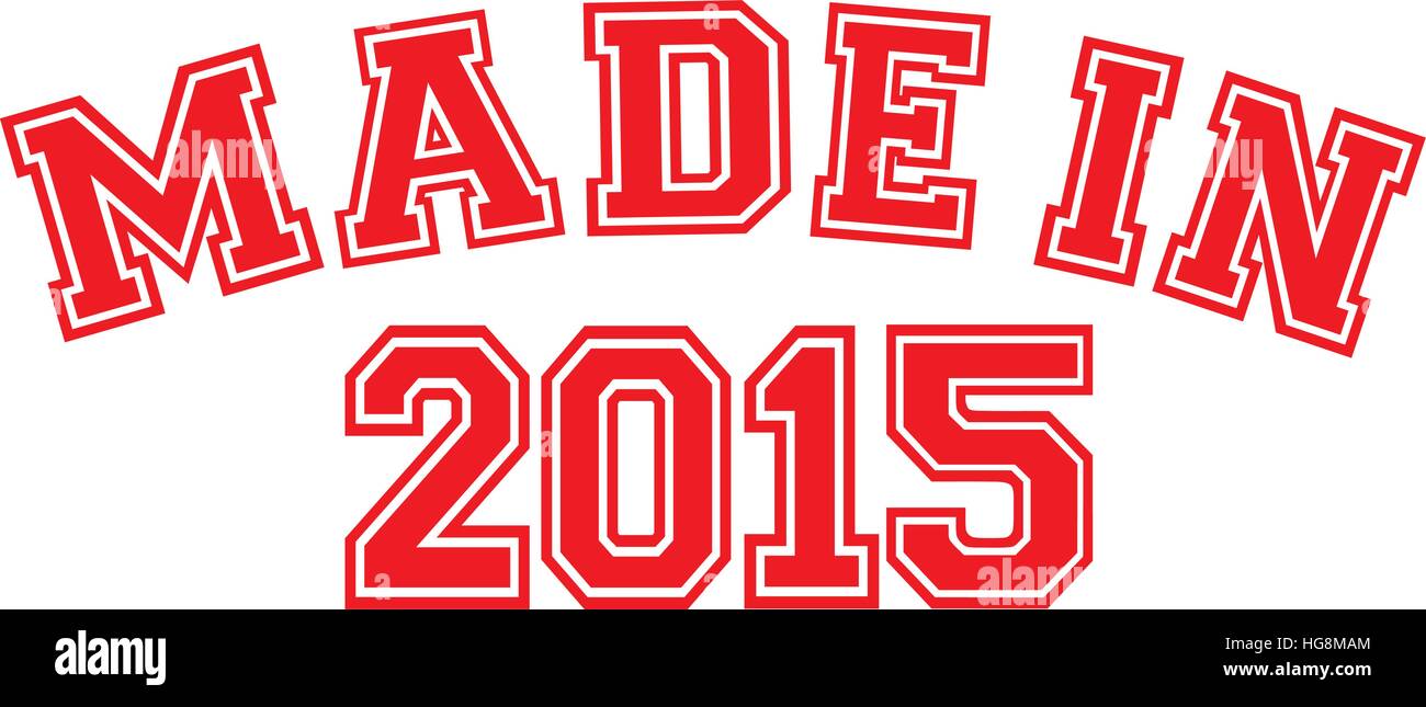 2015 as Stock Vector Images - Alamy