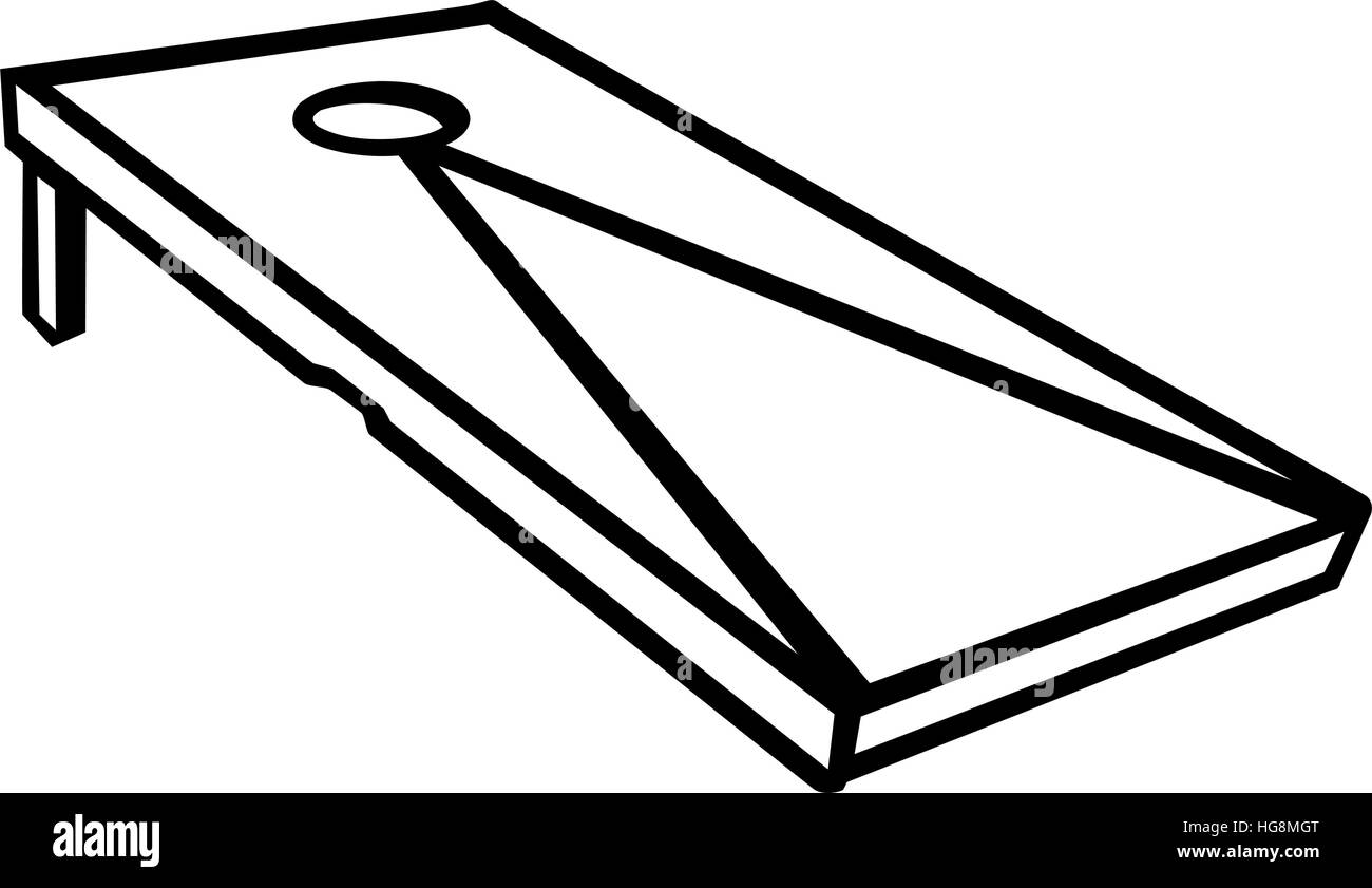 Cornhole icon Stock Vector Images - Alamy