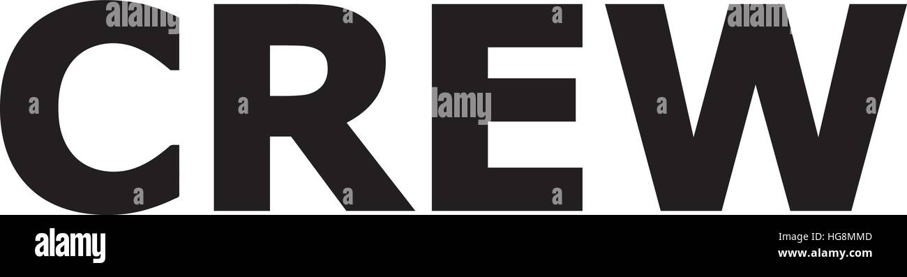 Crew for security staff Stock Vector Image & Art - Alamy