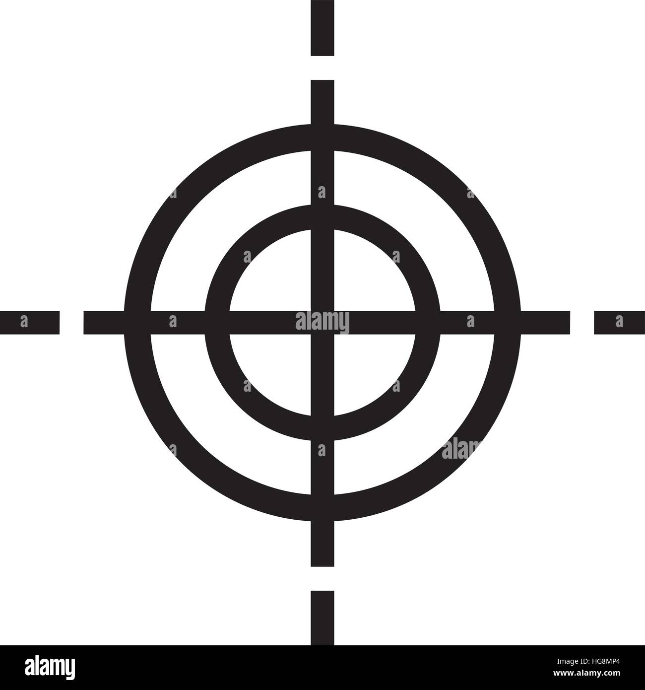 Crosshair target hi-res stock photography and images - Alamy