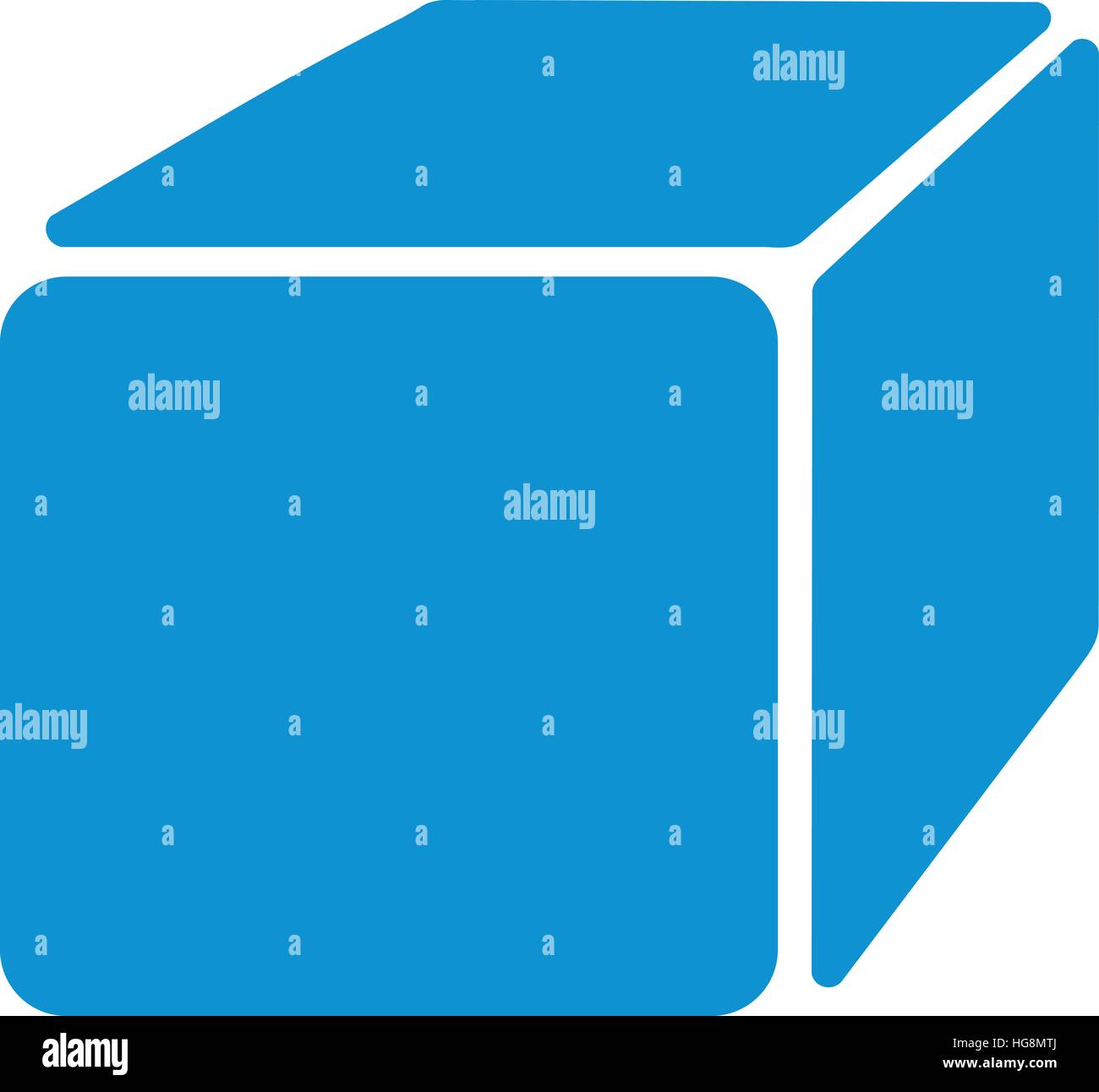 Cube icon hi-res stock photography and images - Alamy