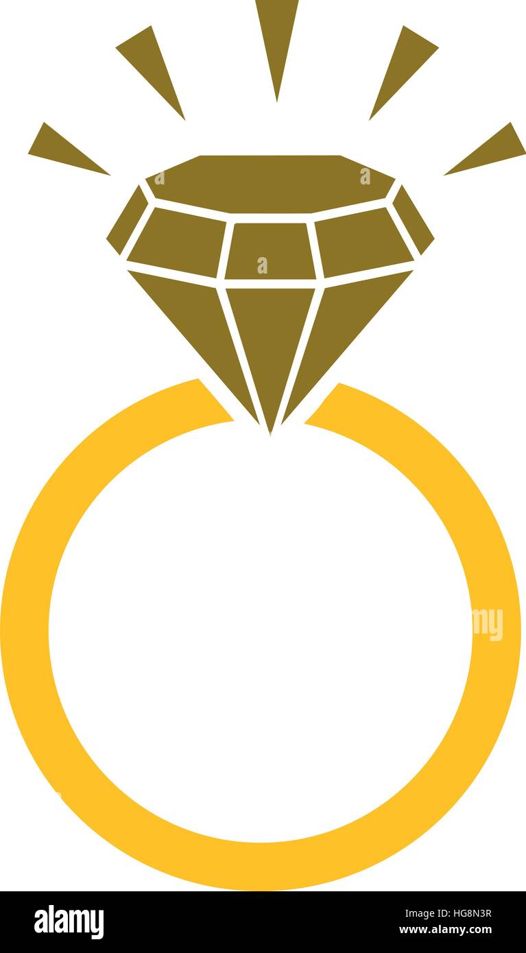 Diamond ring icon Stock Vector Image & Art - Alamy