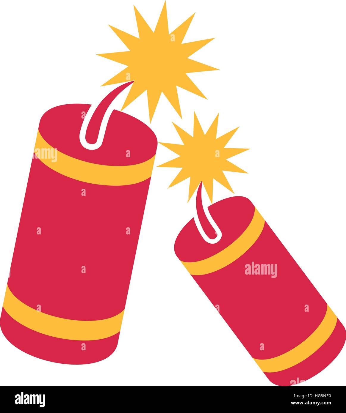 Dynamite with ignition Stock Vector Image & Art - Alamy