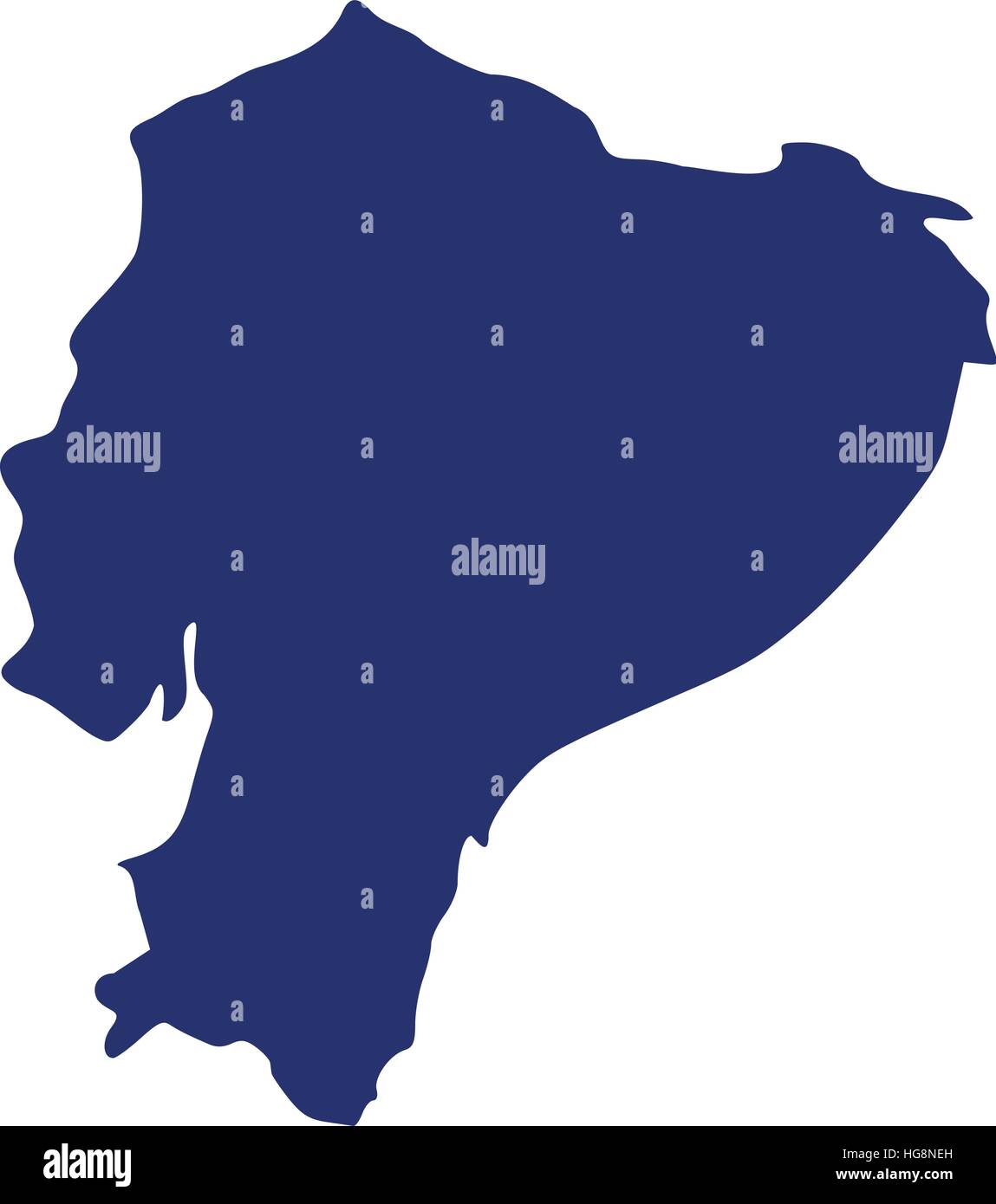 Ecuador map hi-res stock photography and images - Alamy