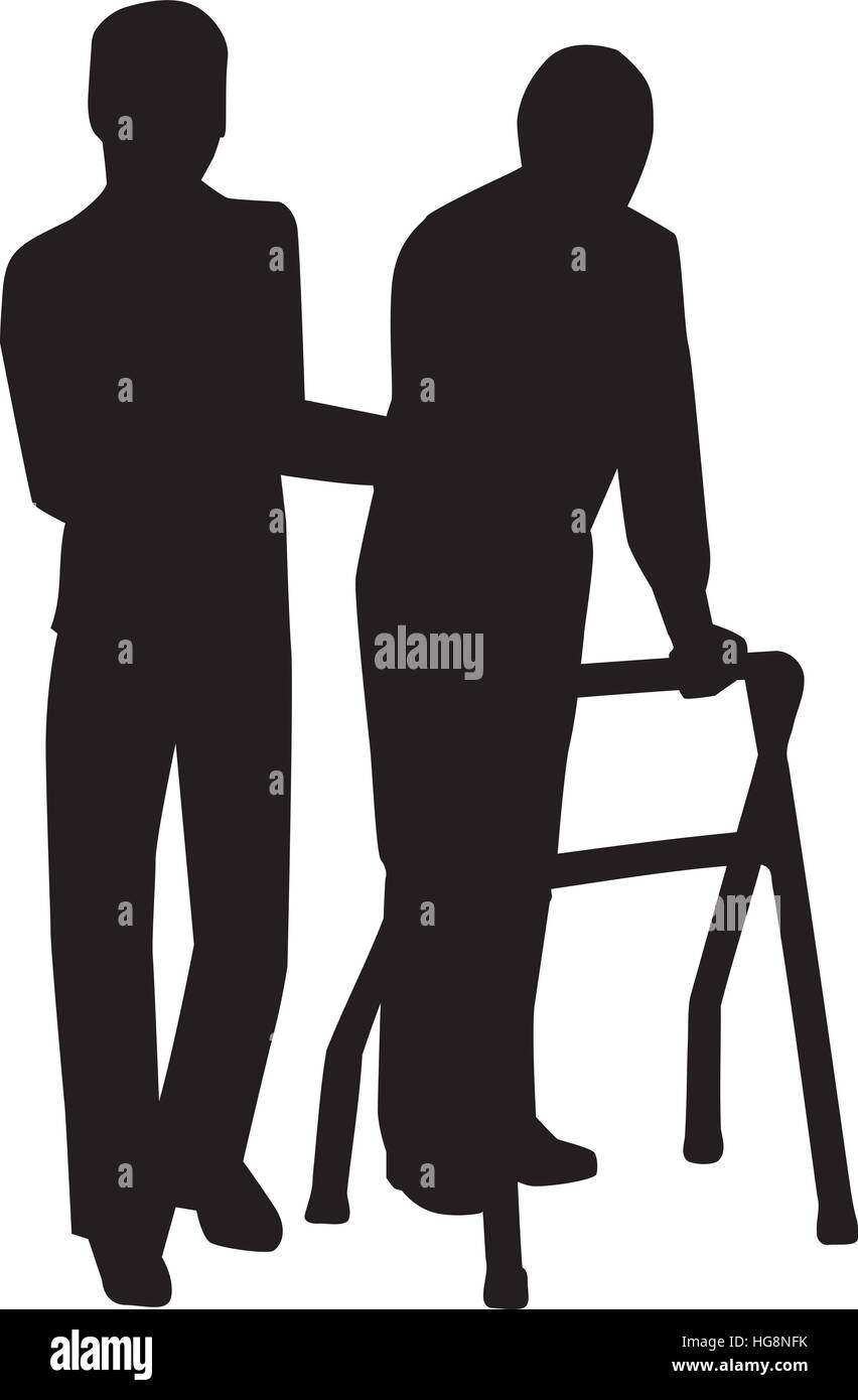 Geriatric Stock Vector Images - Alamy