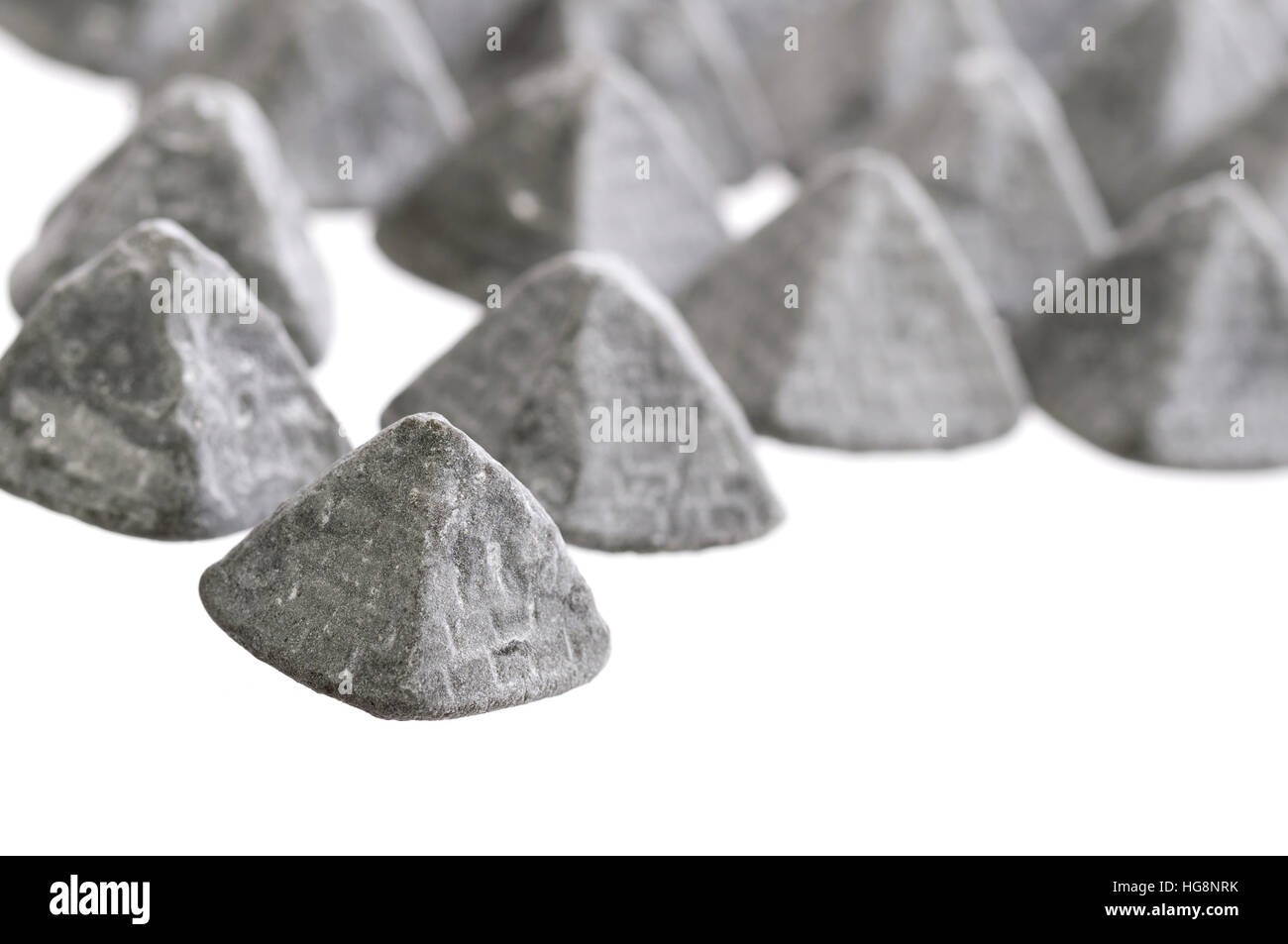 Dutch candies isolated on white background, selective focus Stock Photo ...