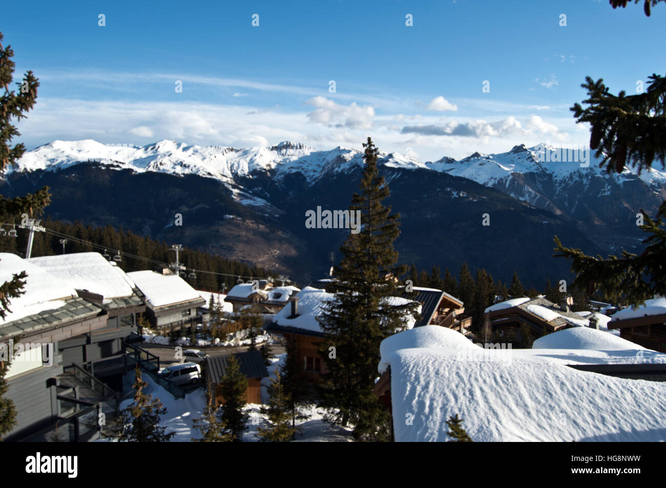 Courcheval France High Resolution Stock Photography and Images - Alamy