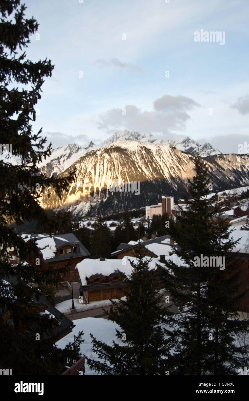 Courcheval france hi-res stock photography and images - Alamy