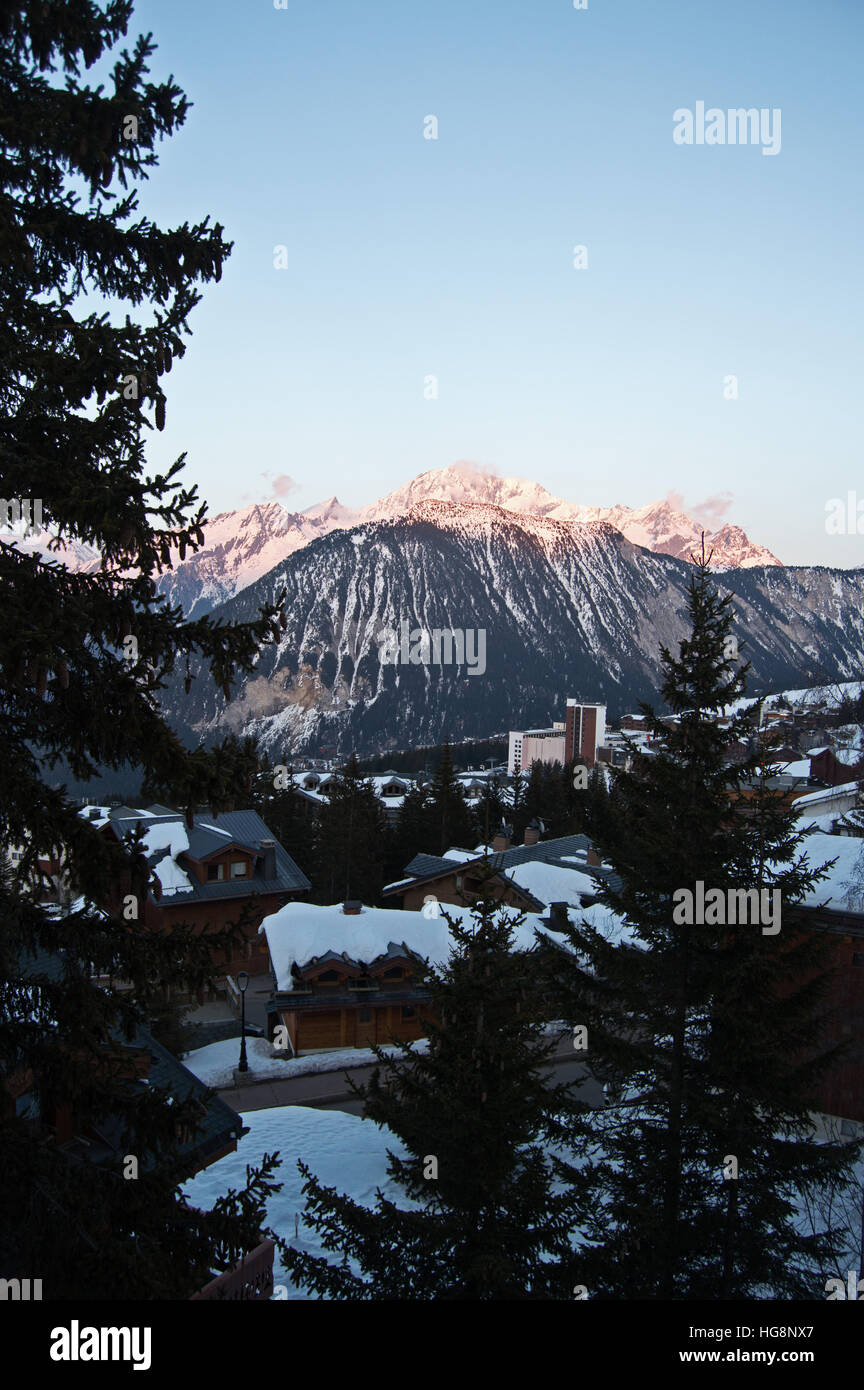 Courcheval france hi-res stock photography and images - Alamy