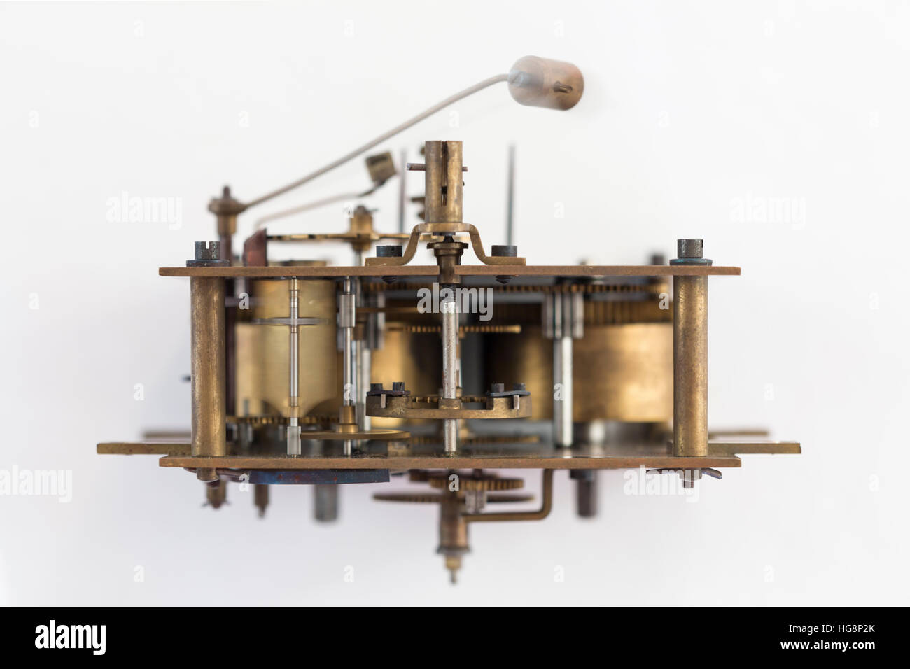Clockwork clock parts hi-res stock photography and images - Alamy