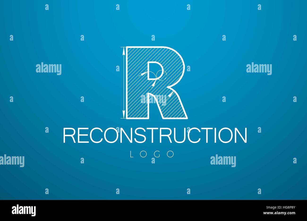 Build The Letter R Logo