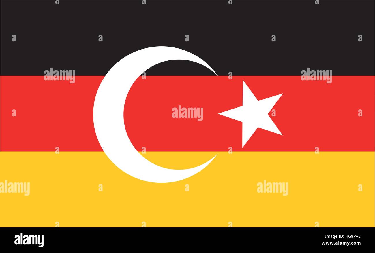 Germany turkey flag Stock Vector Image & Art - Alamy