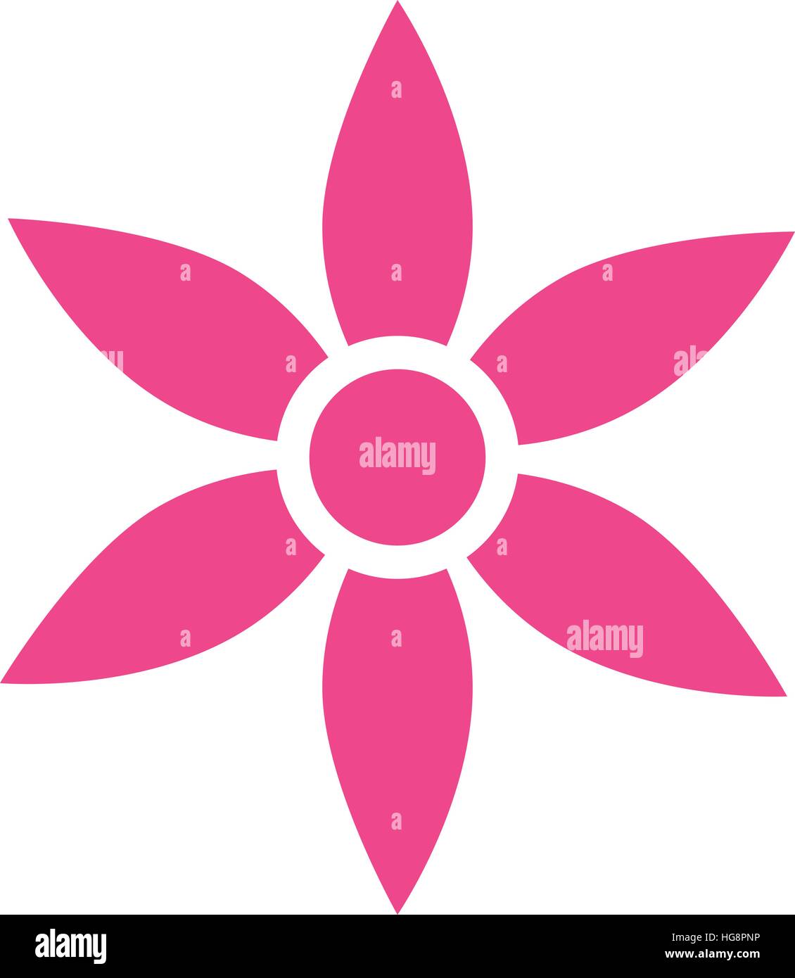 Summer flowering pink Stock Vector Images - Alamy