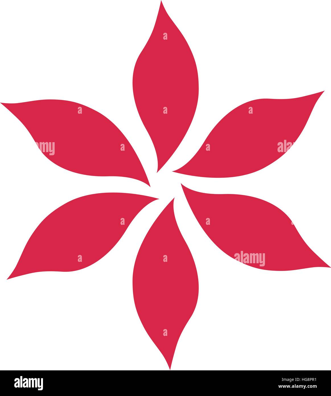 Flower abstract icon Stock Vector Image & Art - Alamy