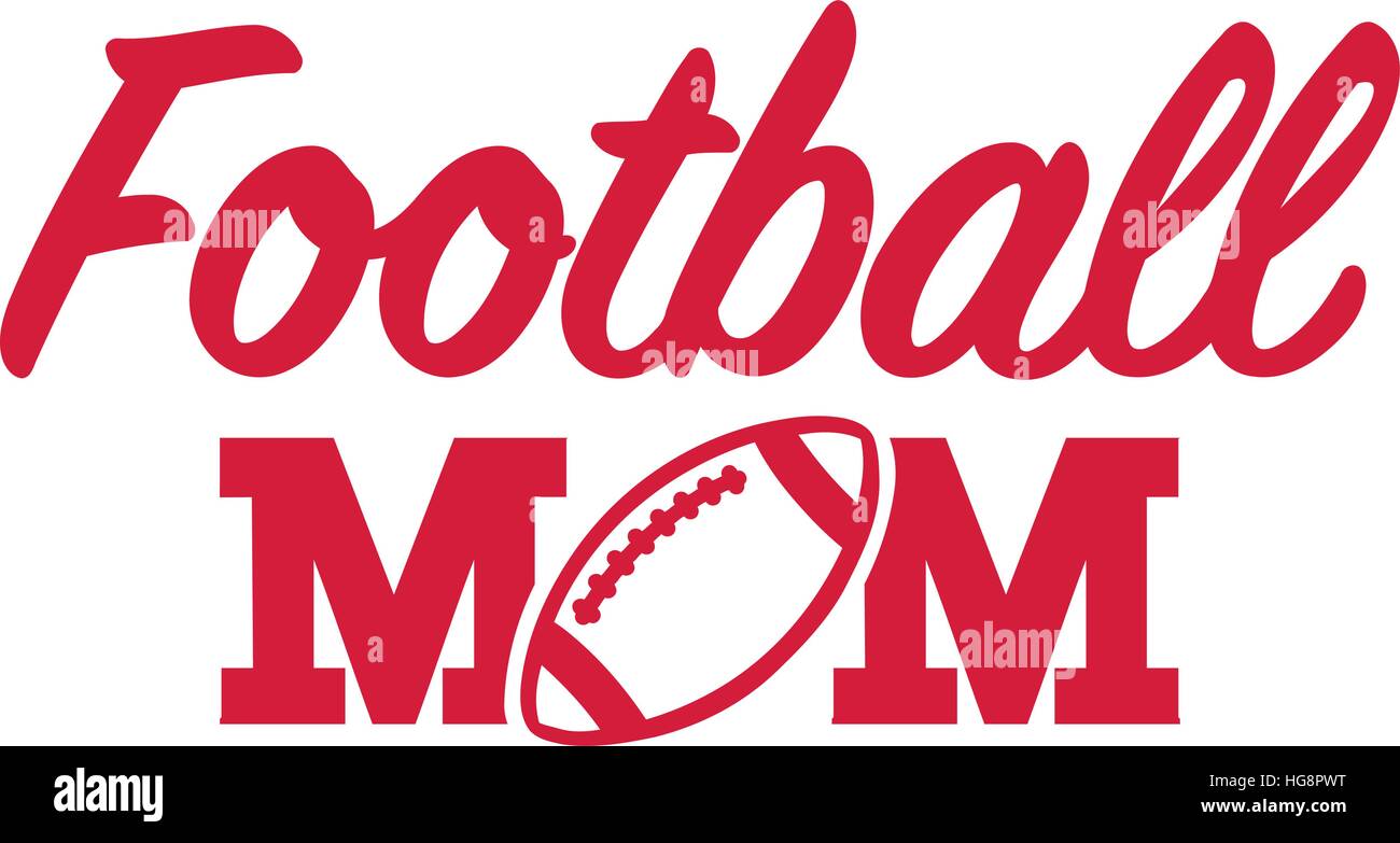American football mom Stock Vector Images - Alamy