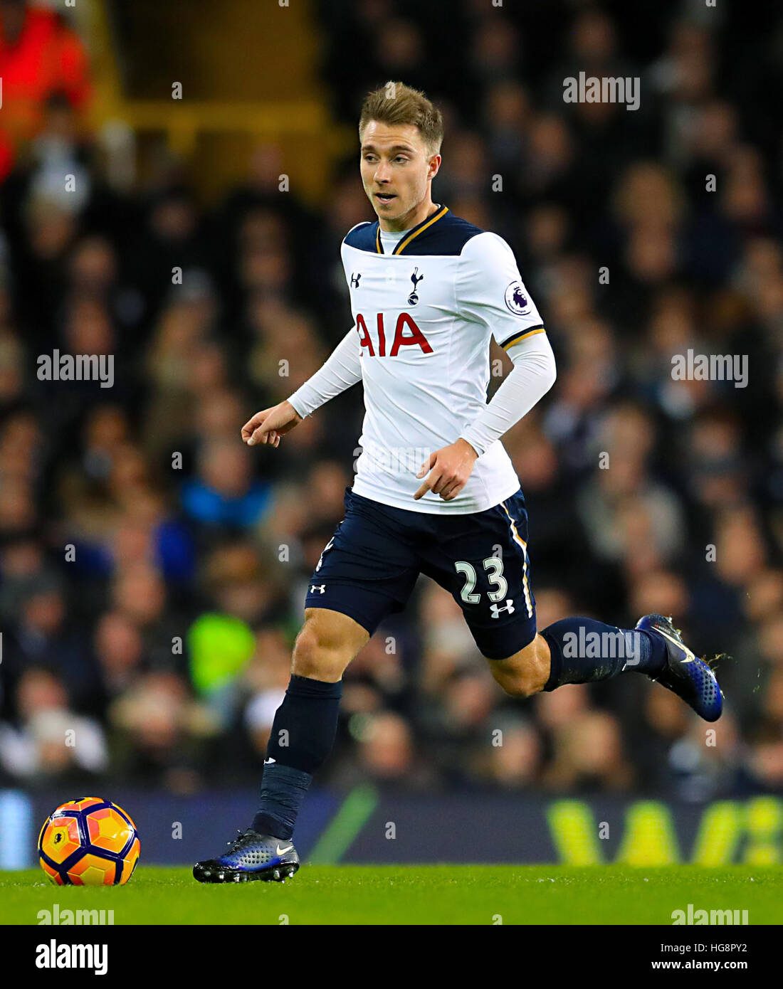 Christian Eriksen, Tottenham Hotspur Stock Photo - Alamy