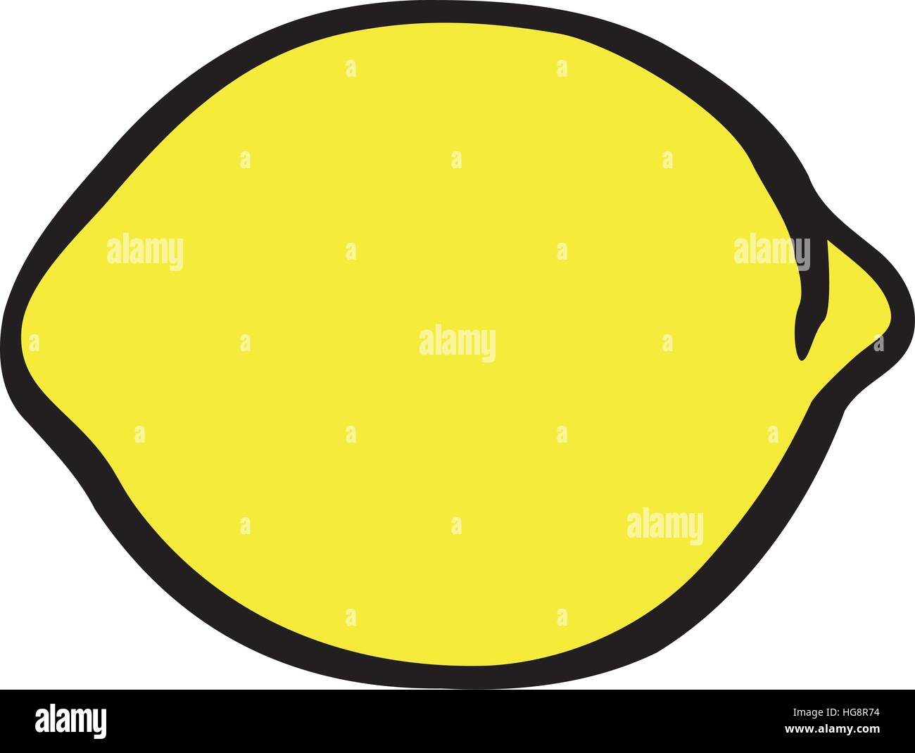 Lemon cartoon style Stock Vector Image & Art - Alamy