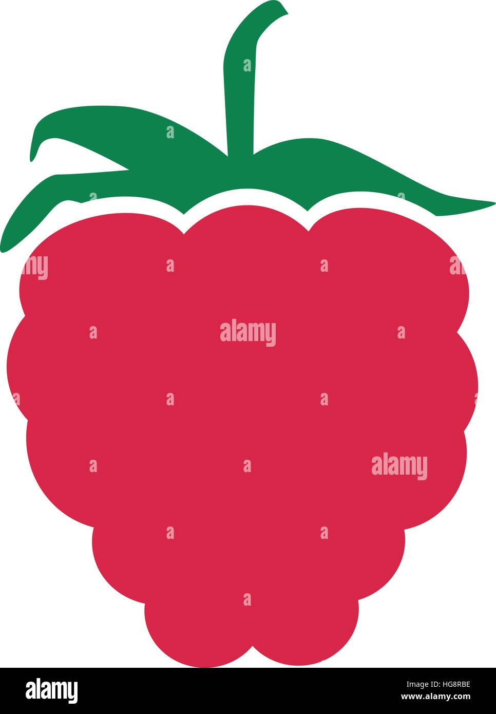 Raspberry symbol Stock Vector Images - Alamy