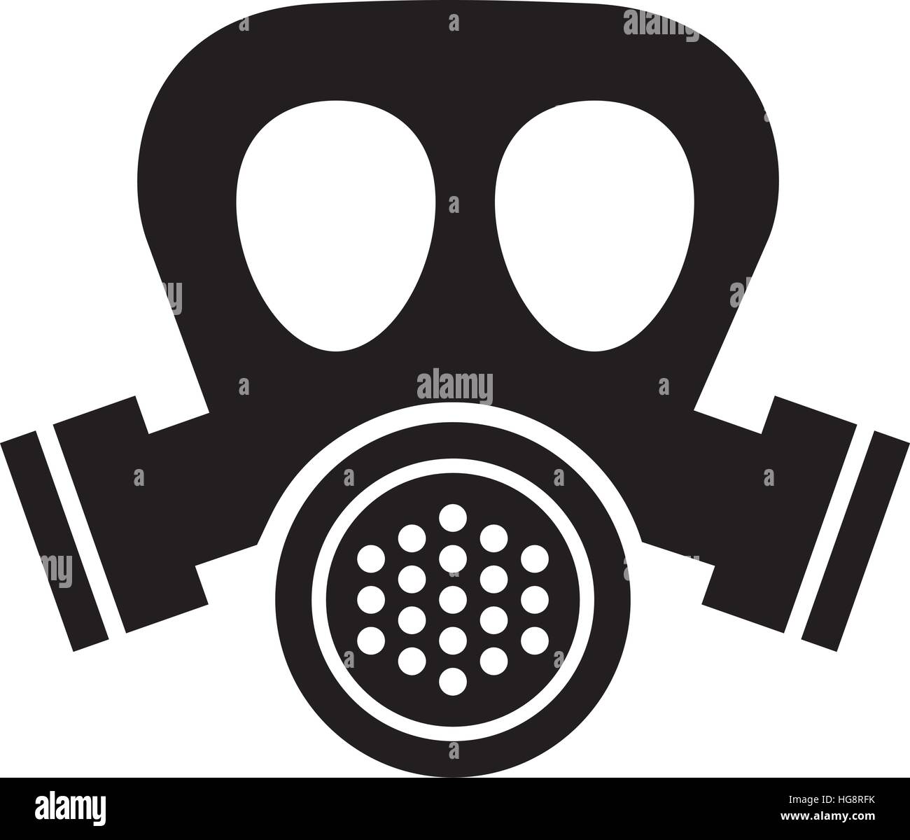 Gas mask vector Stock Vector Image & Art - Alamy