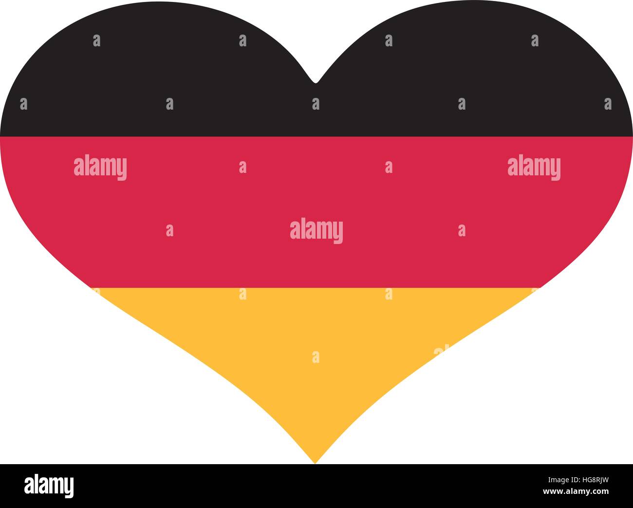 Germany Flag Heart High Resolution Stock Photography and Images - Alamy