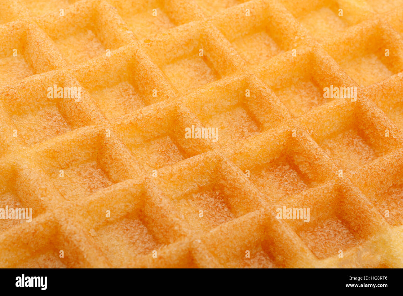 Sweet yellow wafers closeup detail background Stock Photo - Alamy