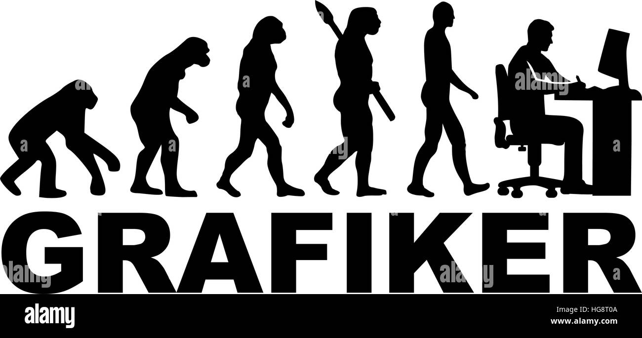 Creative evolution Stock Vector Images - Alamy