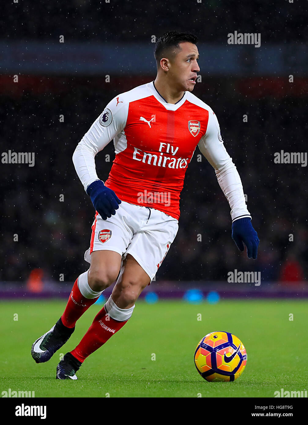 Alexis Sanchez, Arsenal Stock Photo - Alamy