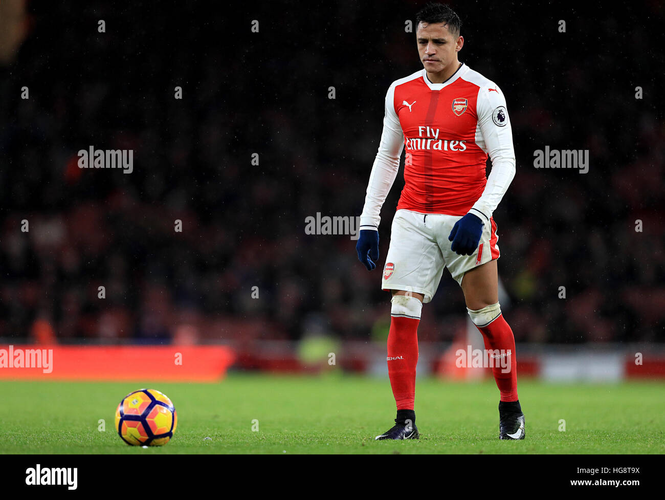 Alexis Sanchez, Arsenal Stock Photo - Alamy