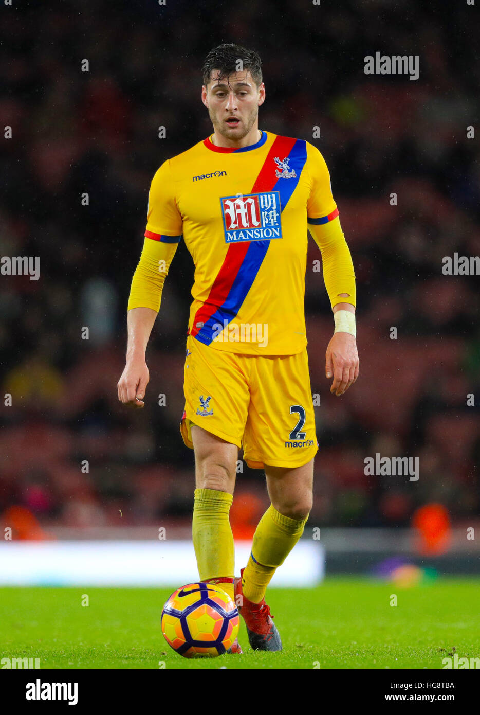 Joel Ward, Crystal Palace Stock Photo - Alamy