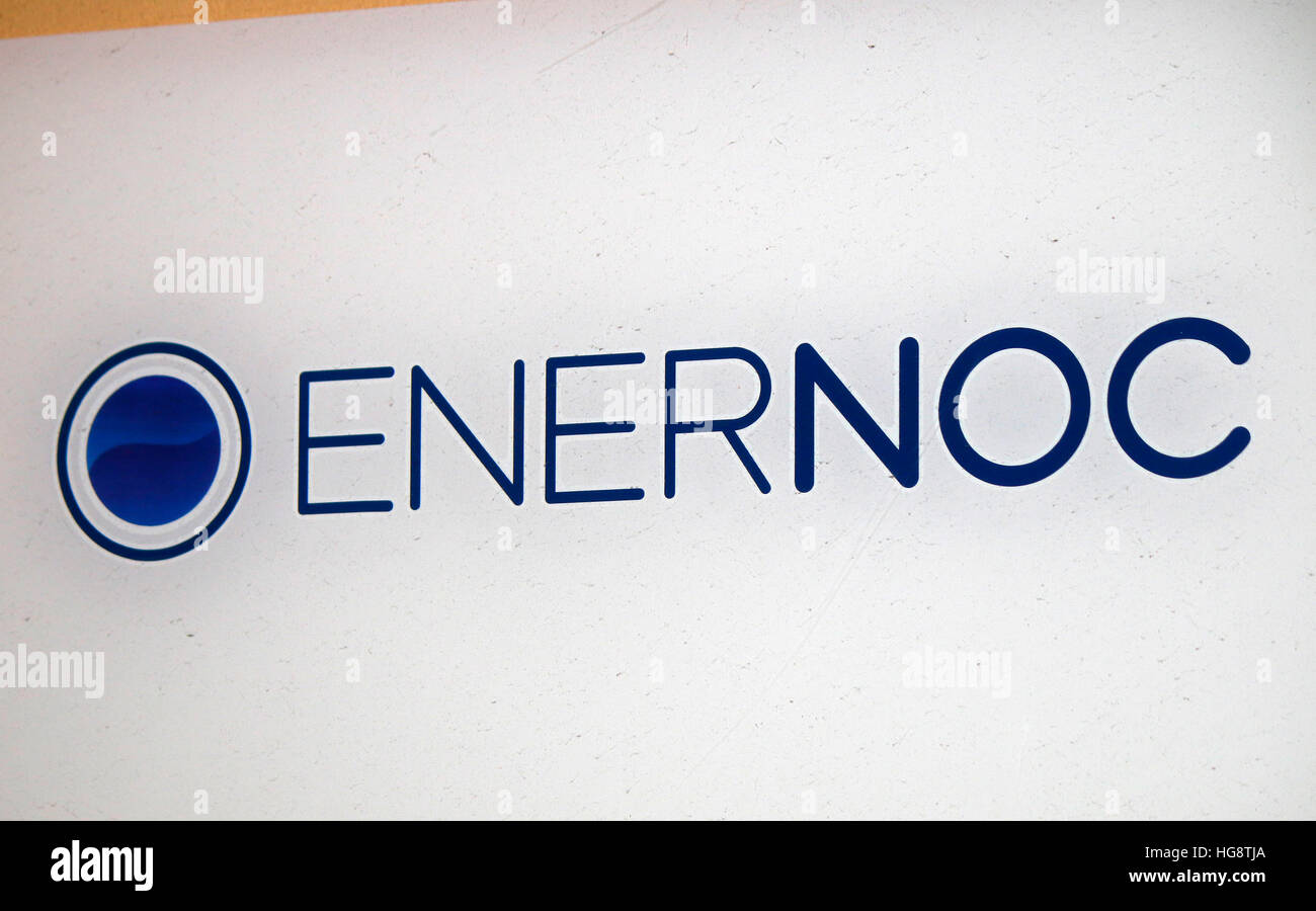das Logo der Marke "Enernoc", Berlin Stock Photo - Alamy