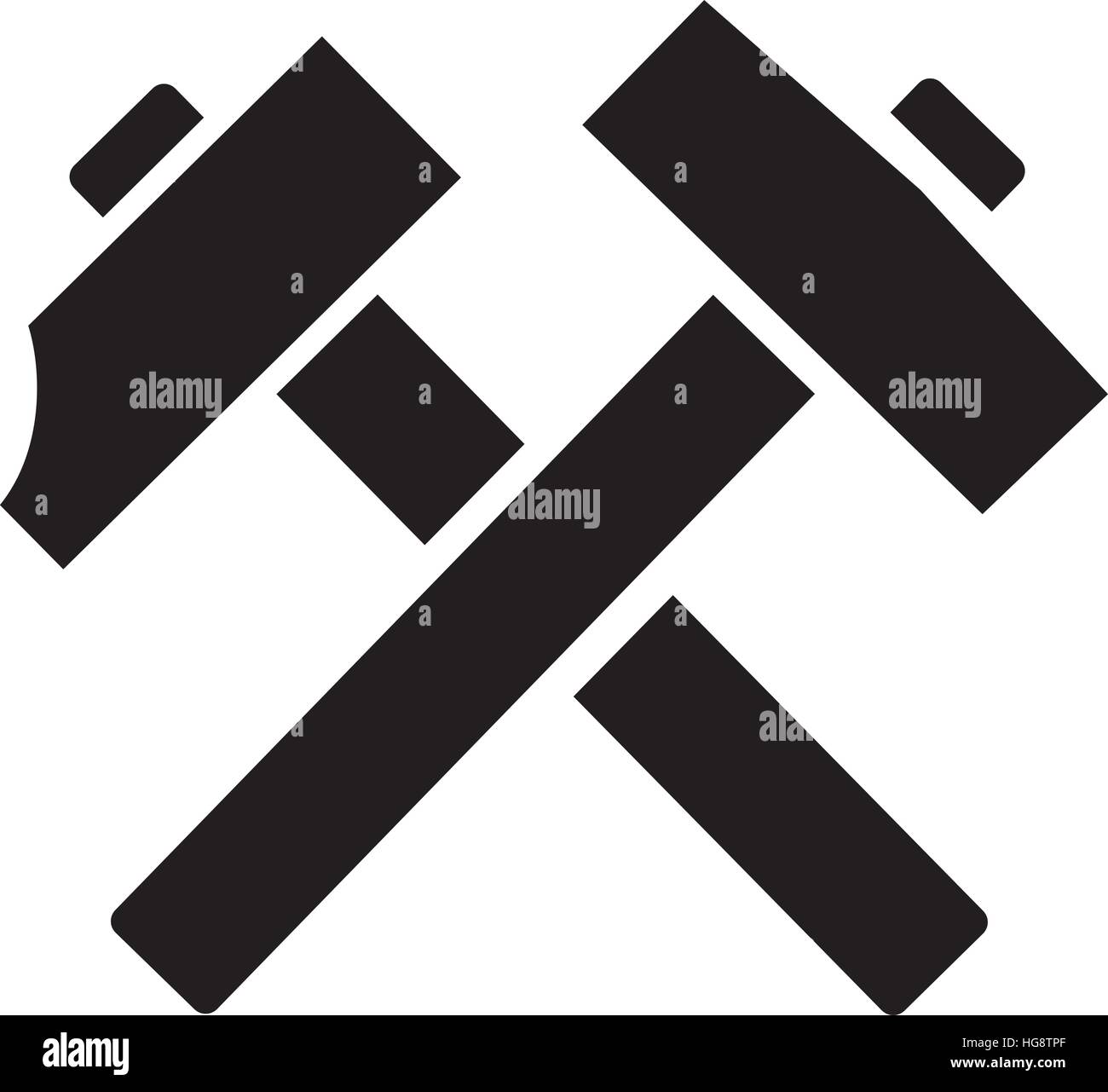 Hammer and pick hi-res stock photography and images - Alamy