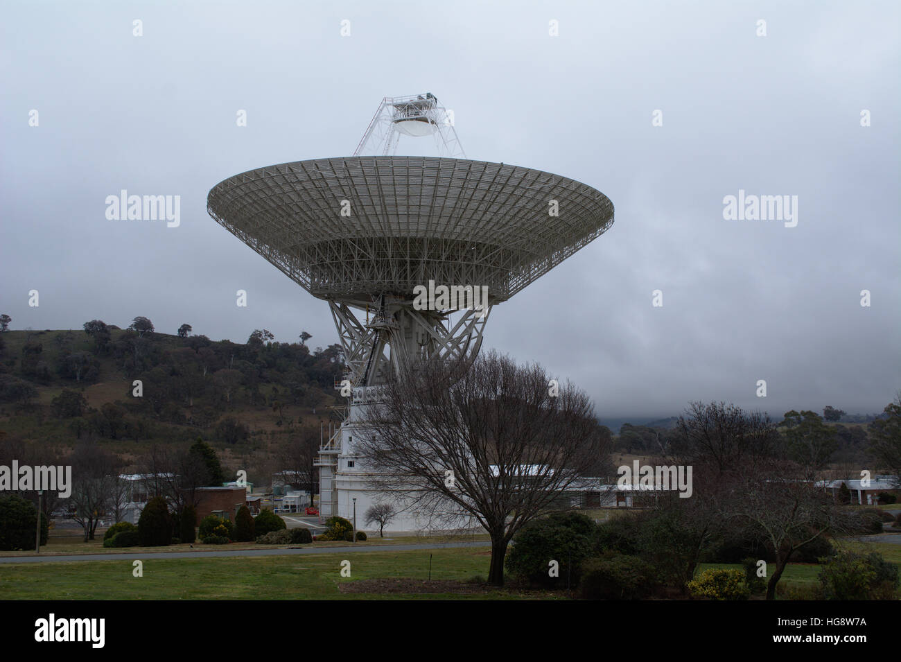 Satellite Antenna at Canberra Deep Space Communication Complex Stock ...