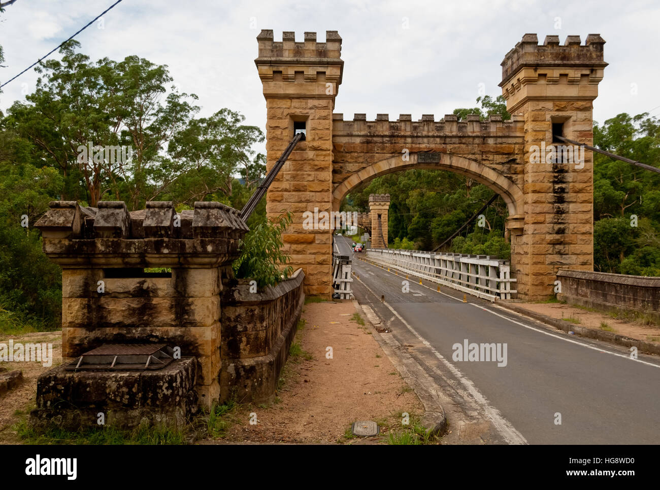Hampden Bridge (Kangaroo Valley), Australia Stock Photo - Alamy