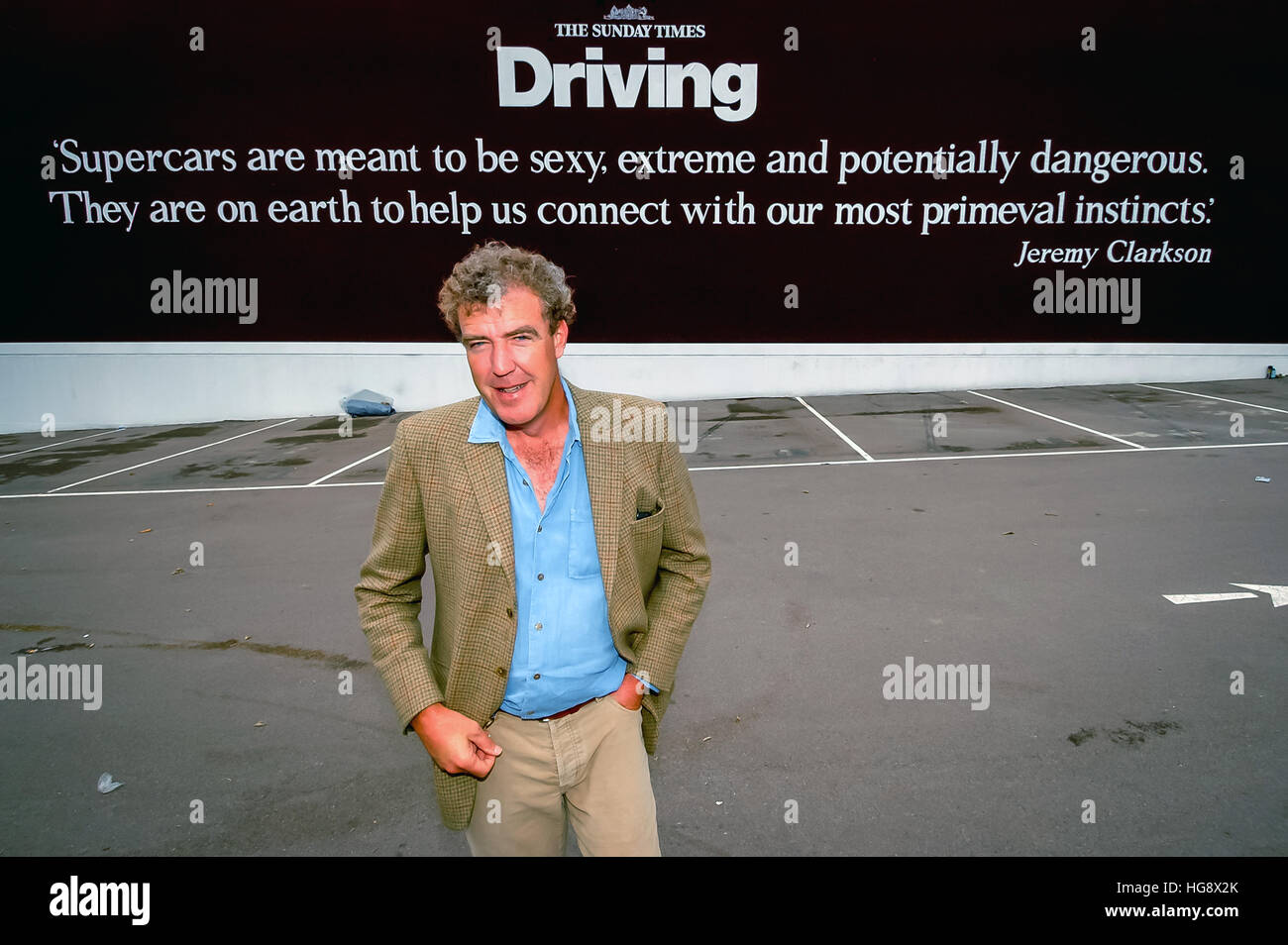 Sunday Times columnist Jeremy Clarkson at the Goodwood Festival of ...