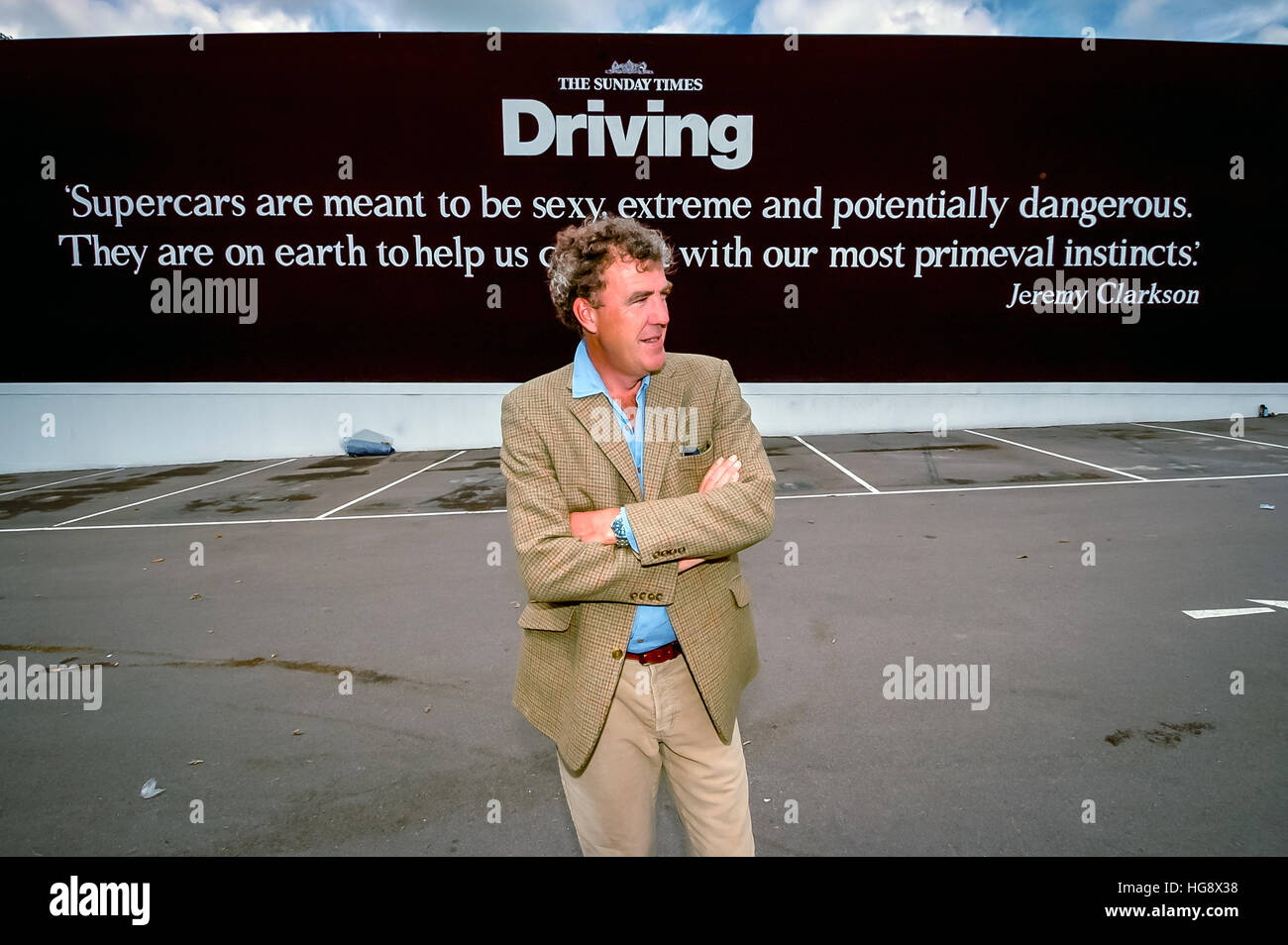 Sunday Times columnist Jeremy Clarkson at the Goodwood Festival of ...