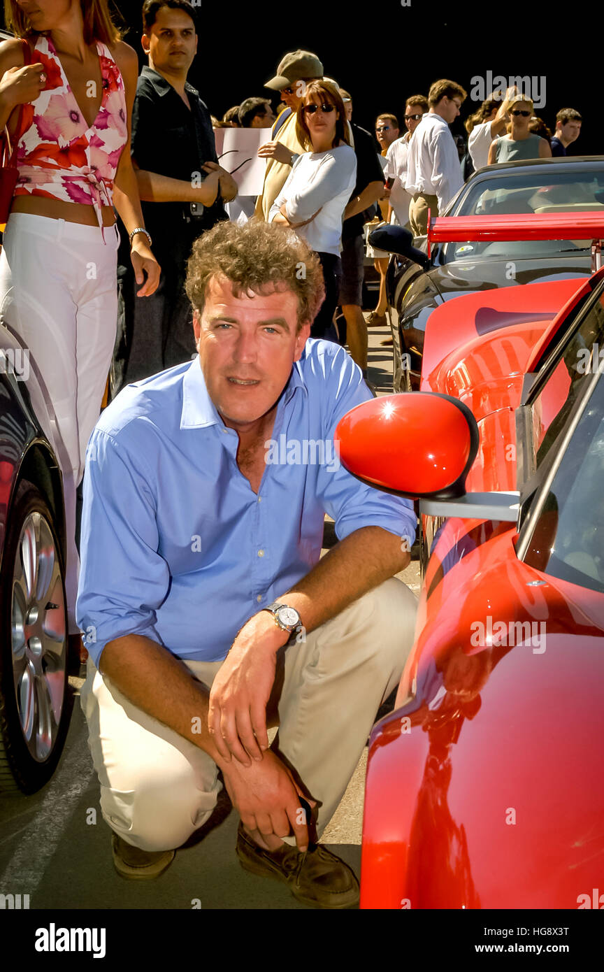 TV presenter Jeremy Clarkson at the Goodwood Festival of Speed Stock ...