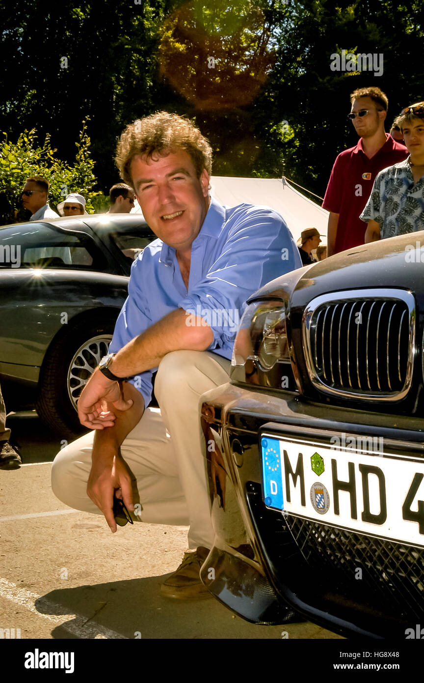TV presenter Jeremy Clarkson at the Goodwood Festival of Speed Stock ...