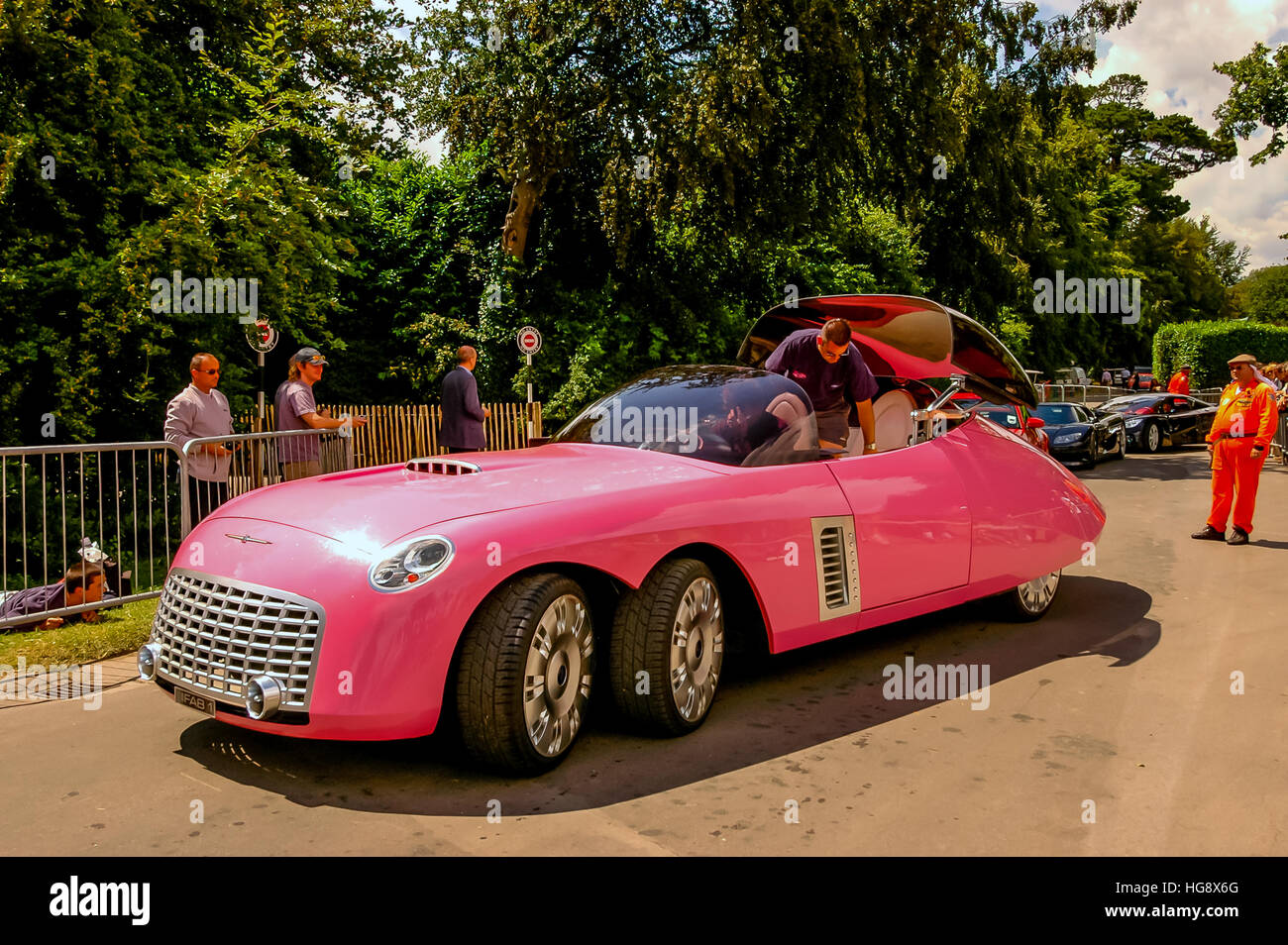 2004 Ford Thunderbird Fab 1, used in the Thunderbirds movie at the ...