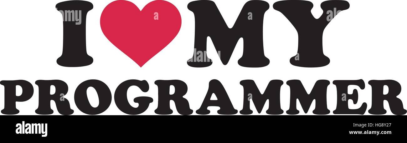 Programming love Stock Vector Images - Alamy