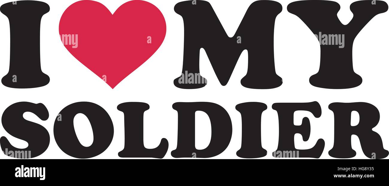 Soldier love Stock Vector Images - Alamy