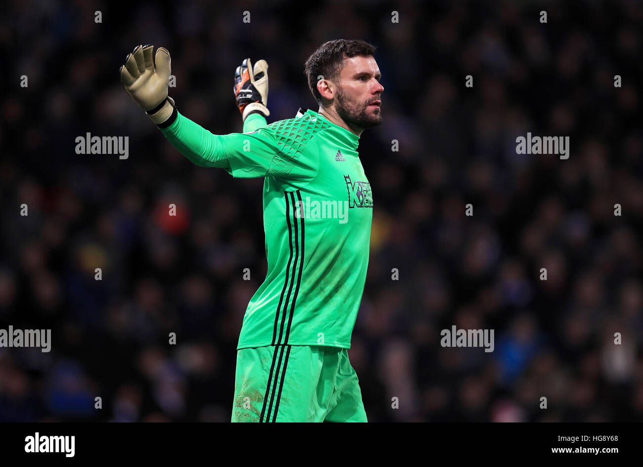 West Bromwich Albion goalkeeper Ben Foster Stock Photo - Alamy