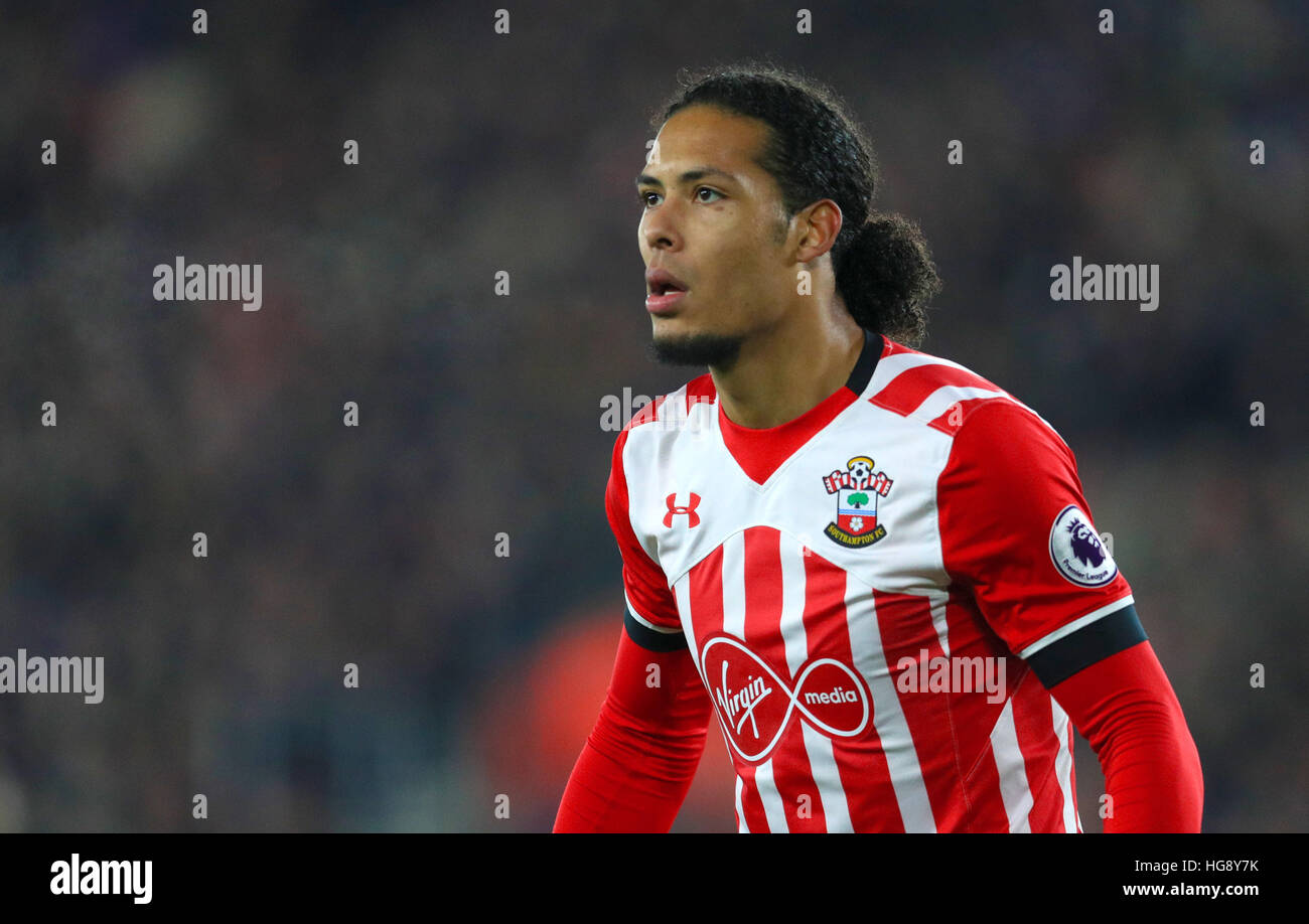 Virgil van Dijk, Southampton Stock Photo - Alamy