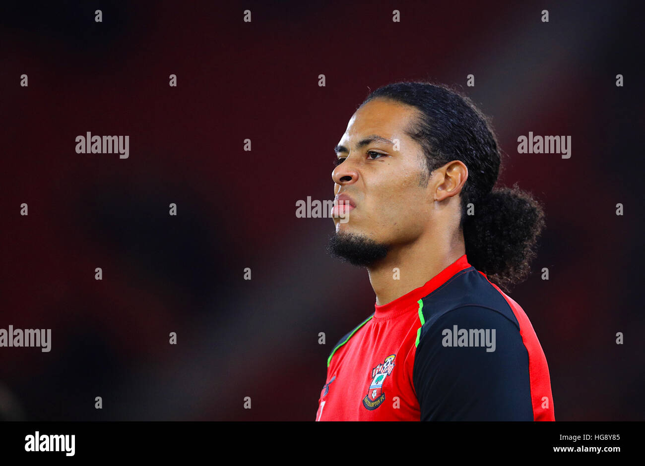 Virgil van Dijk, Southampton Stock Photo - Alamy