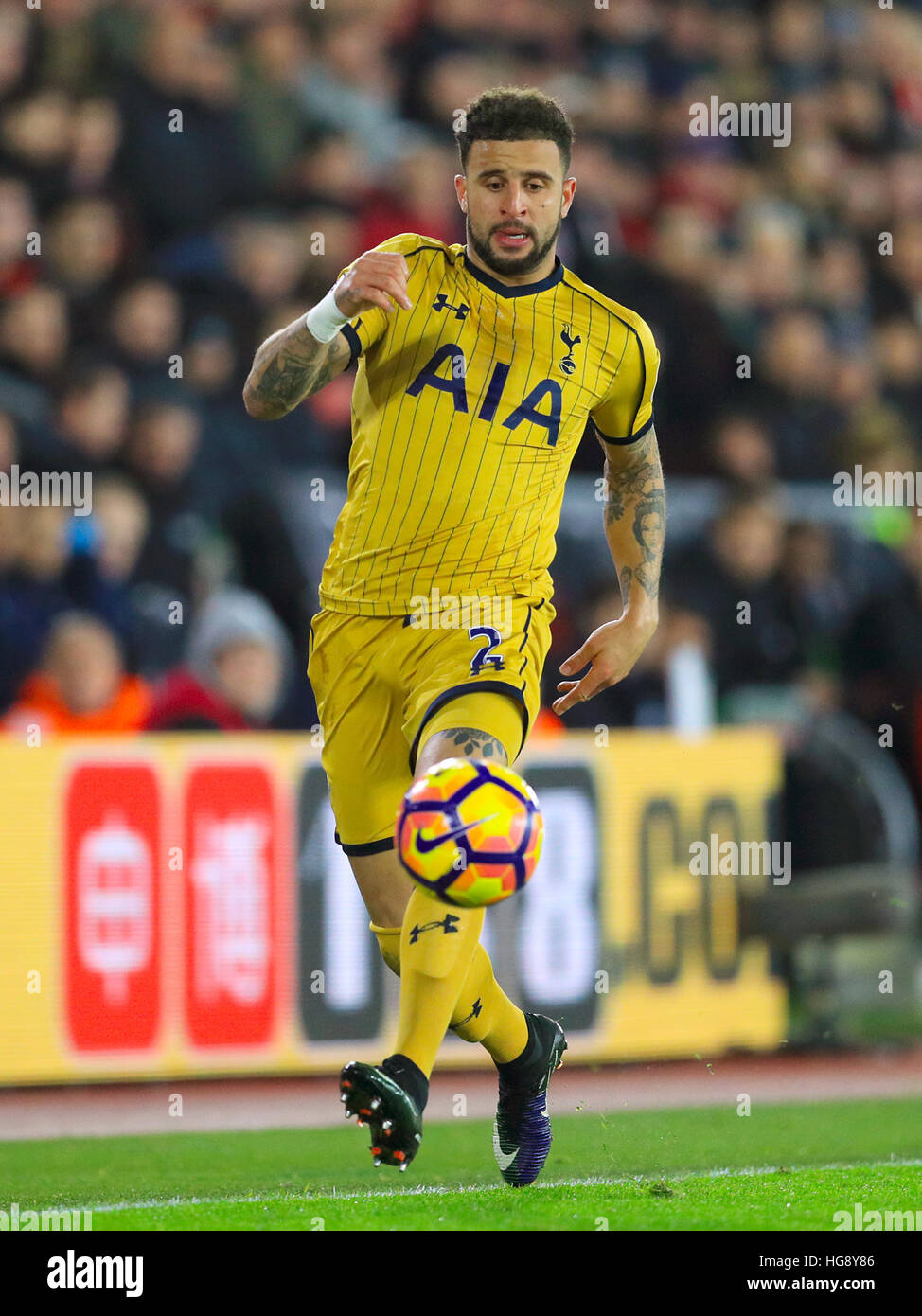 Kyle Walker, Tottenham Hotspur Stock Photo - Alamy