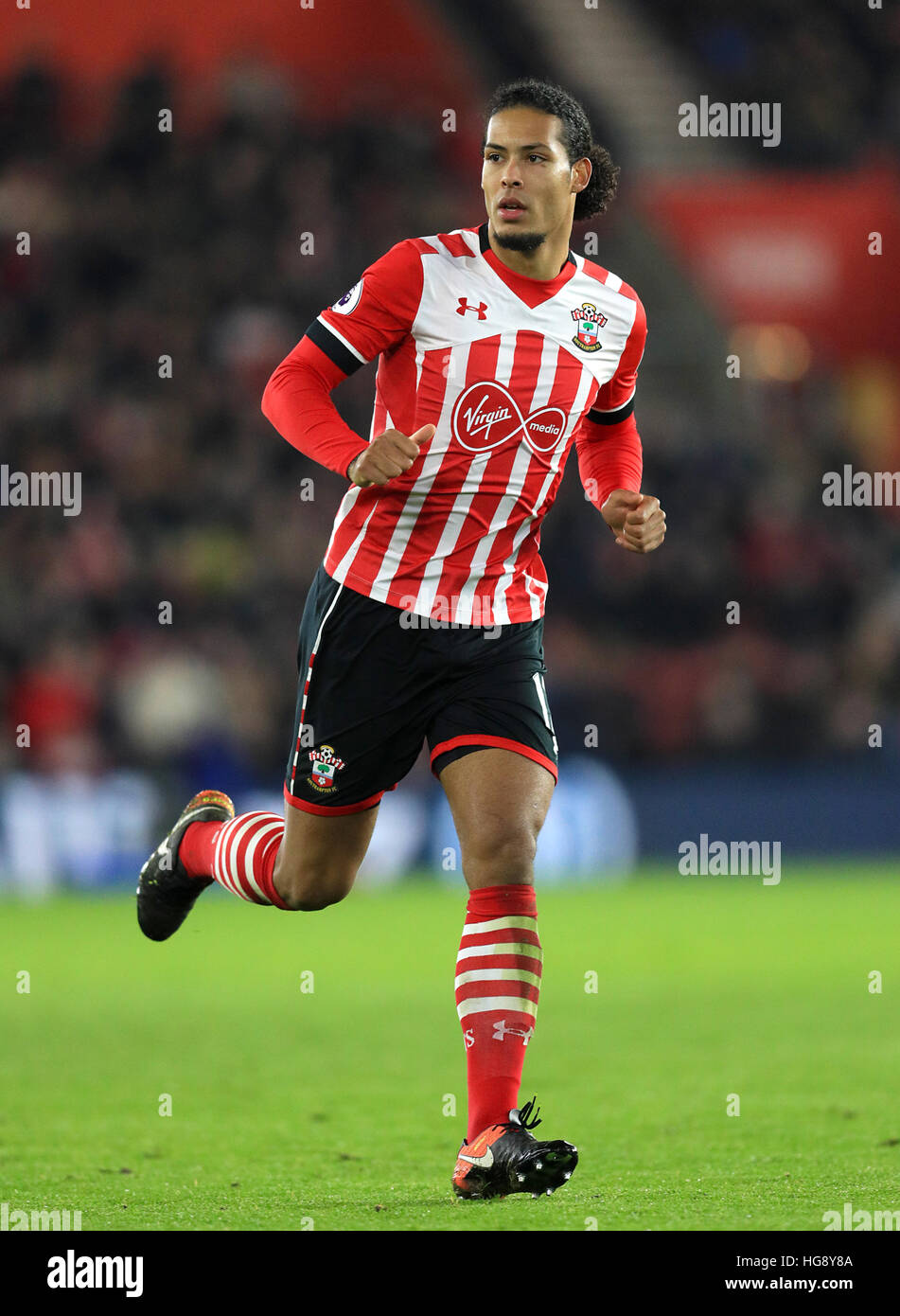 Virgil van Dijk, Southampton Stock Photo - Alamy