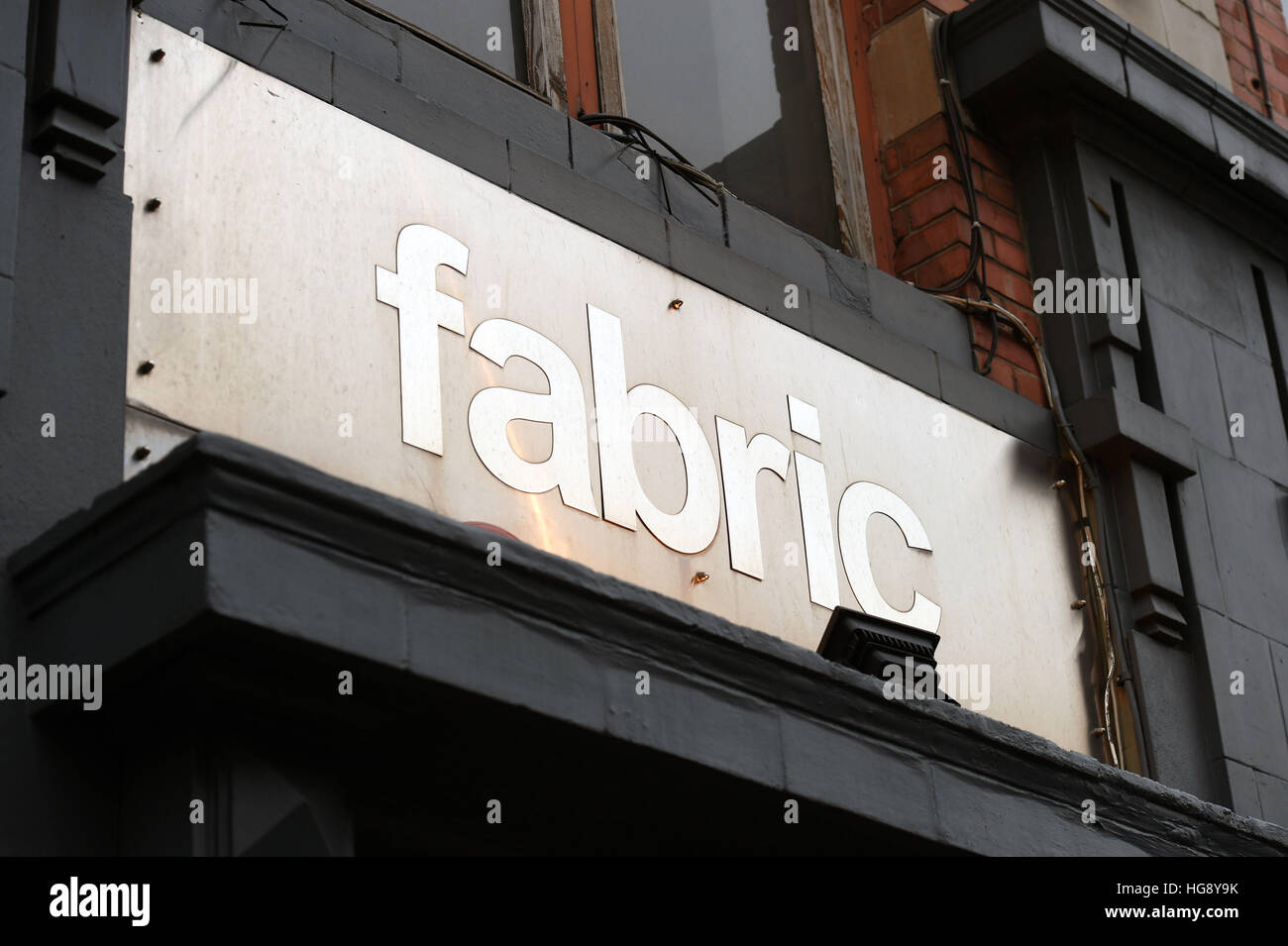 A general view of Fabric nightclub in Farringdon, London, as Bouncers ...