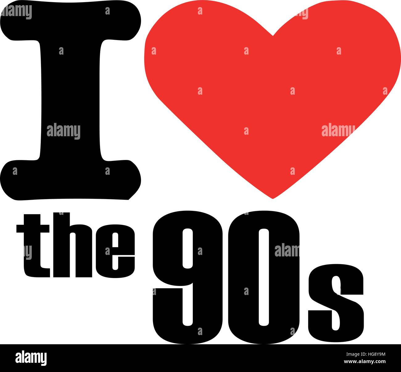 90s nineties Stock Vector Images - Alamy