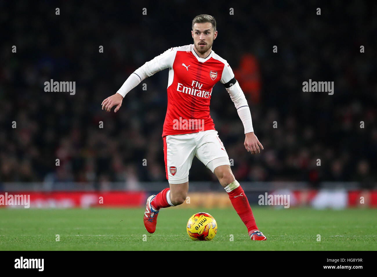 Aaron Ramsey, Arsenal Stock Photo - Alamy